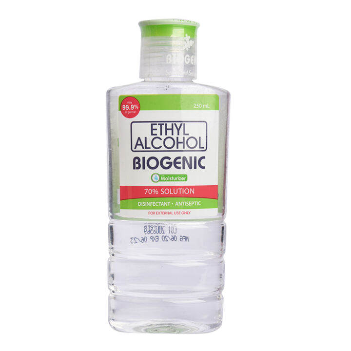 BIOGENIC ETHYL ALCOHOL 70% SOLUTION 250ML | Lazada PH