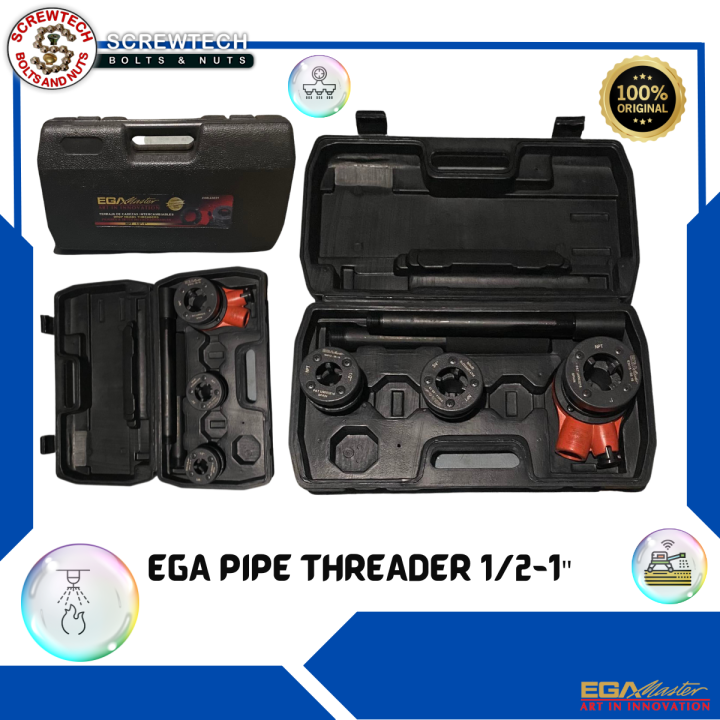 PIPE THREADER SET 1/2-1 ( EGA MASTER ) MADE IN SPAIN | Lazada PH
