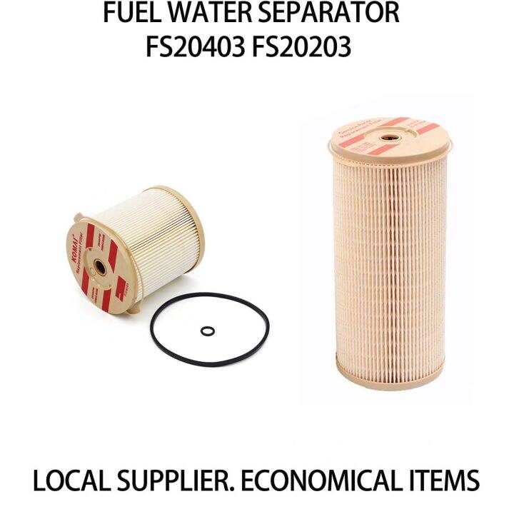 FUEL WATER SEPARATOR FS20203 FS20403 ENGINE GENERATOR FITLER | Lazada PH