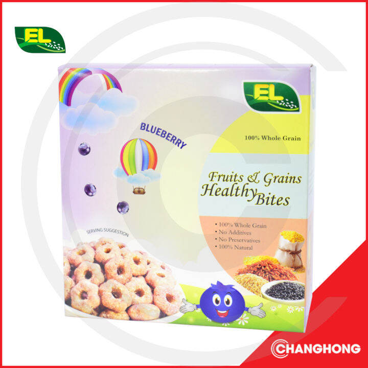 EL Fruits & Grains Healthy Bites - Blueberry | 100% Whole Grain Cereal ...