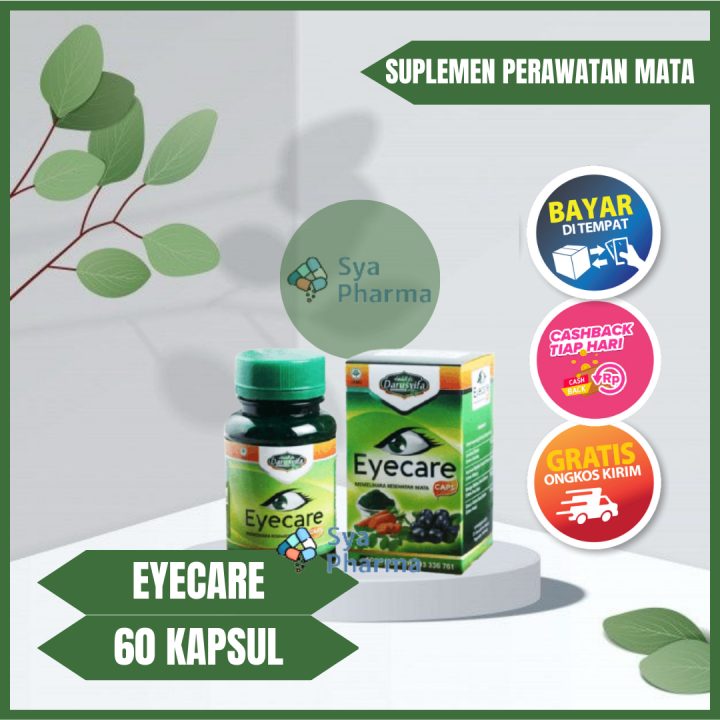 Eyecare Obat Mata Minus Plus Silinder Paling Ampuh 60 Kapsul | Lazada ...