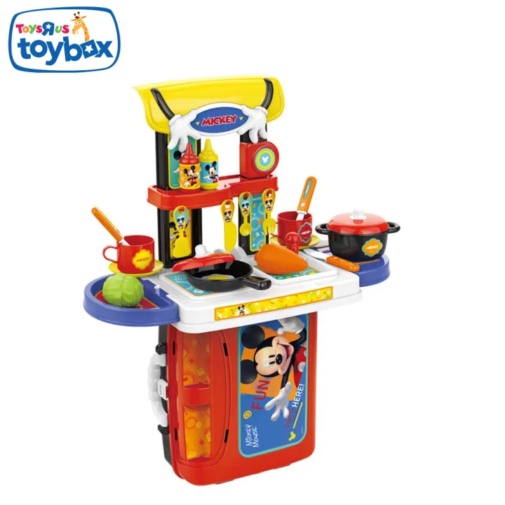 Disney Mickey Mouse 3-in-1 Suitcase Kitchen Play Set | Lazada PH