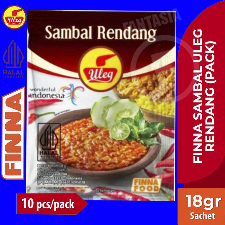 Finna Sambal Uleg Rendang FANTASIA (Pack) | Lazada Indonesia