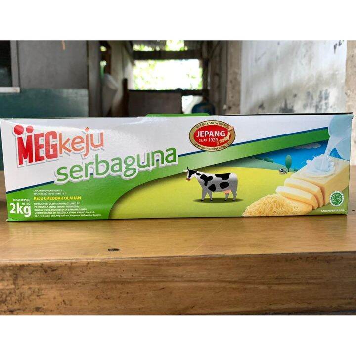 Keju Cheddar Meg Serbaguna 2 KG | Lazada Indonesia