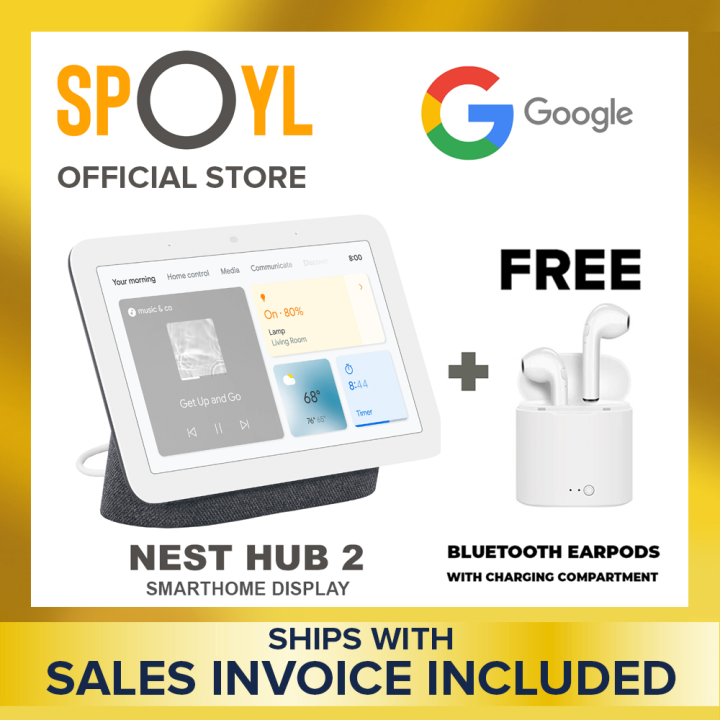 Google Nest Hub 2 / 2nd Gen with Google Assistant / WiFi & Bluetooth ...