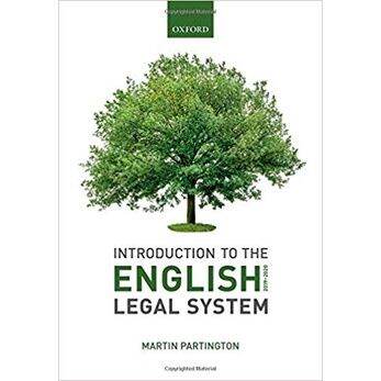 Introduction to the English Legal System 2019-2020 (14th Edition ...