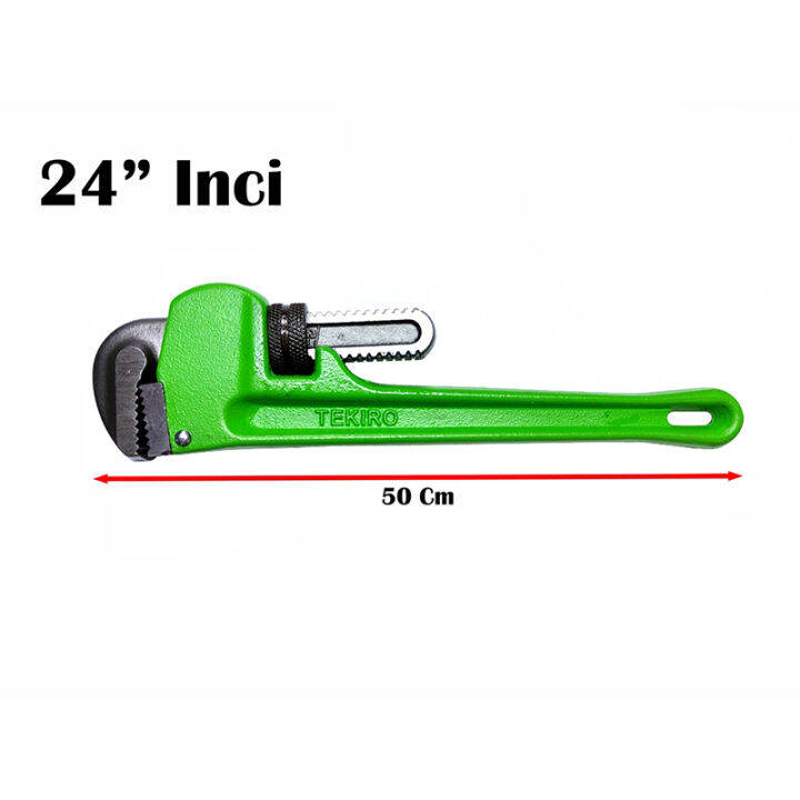 Kunci Pipa 24 inci / 36 Inci Pipe Wrench Kunci Spana Pipa TEKIRO Heavy ...