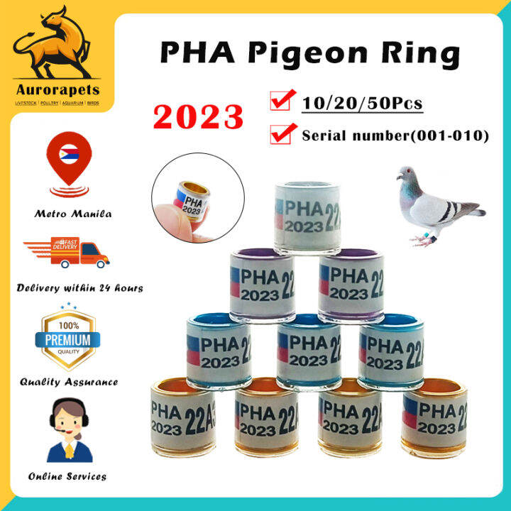 10/20/50Pcs PHA Pigeon Ring 2023 singsing ng kalapati mura 2023 Pigeon ...