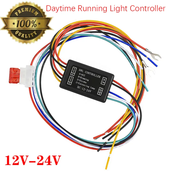 AUTO-DY 12-24V DRL Controller Auto Car LED Daytime Running Light ...