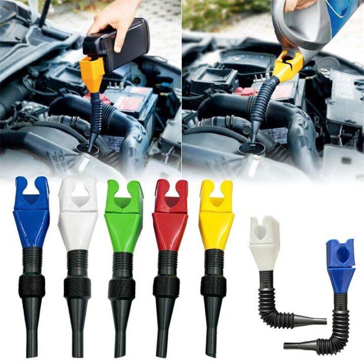 Multi-Purpose Flexible Fold Oil Funnel Flexible Draining Tool | Lazada PH
