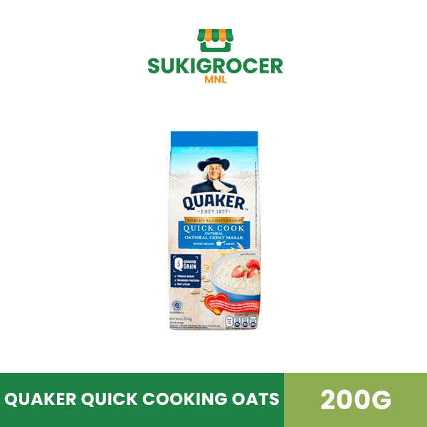 Quaker Quick Cooking Oats 200g | Lazada PH