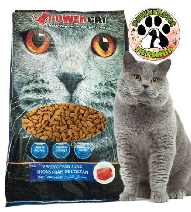 PowerCat Fresh Ocean Tuna [1Sack=8Kg BLUE] | Lazada PH
