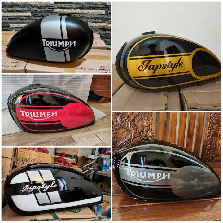 tangki motor japstyle GL TIGER SCORPIO MEGAPRO THUNDER BYSON | Lazada ...