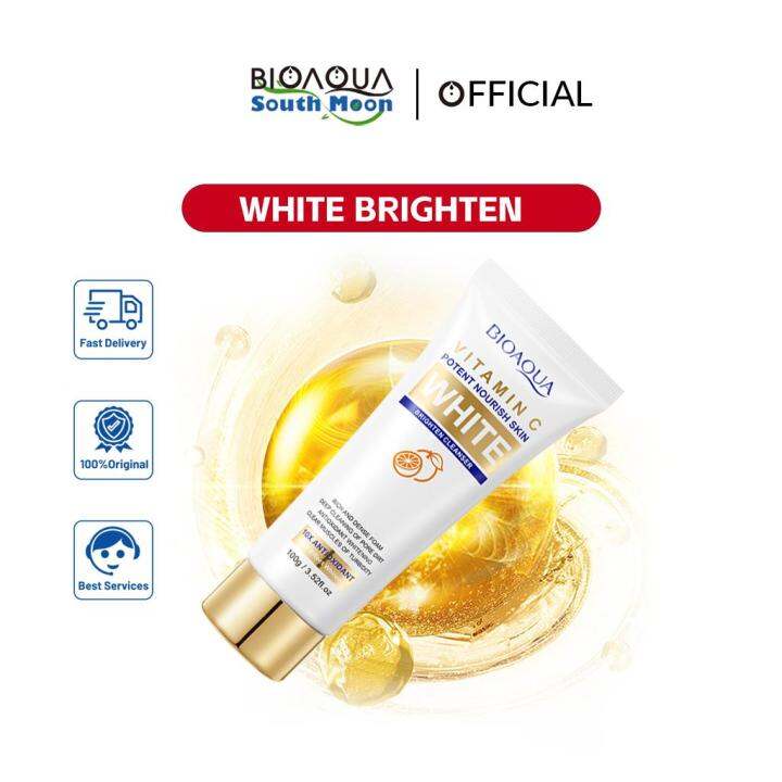BIOAOUA Vitamin C White Brighten Cleanser | Lazada PH