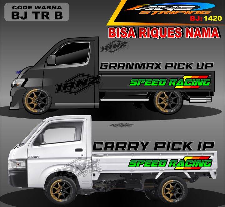 STICKER DECAL TULISAN CARRY PICK UP / STICKER BAK SAMPING GRANMAX ... STICKER DECAL TULISAN CARRY PICK UP / STICKER BAK SAMPING GRANMAX ...