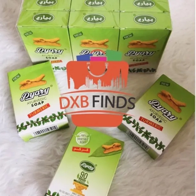 Pyary Ayurvedic Turmeric Soap 1 Dozen 100 Authentic Lazada Ph