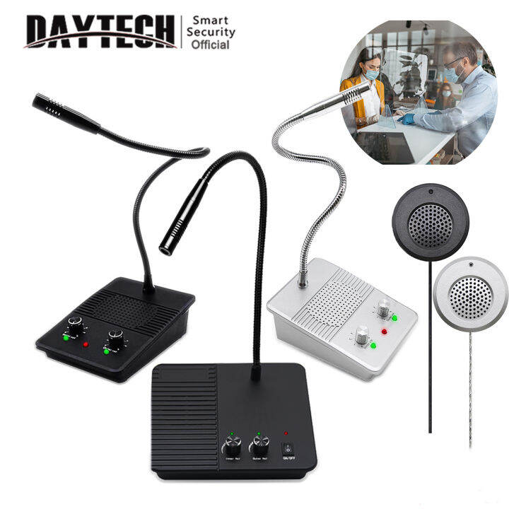【กรุงเทพฯ สปอตสินค้า】DAYTECH ระบบลำโพงหน้าต่าง Window Intercom ระบบป้องกันการรบกวน Dual Way Bank ...