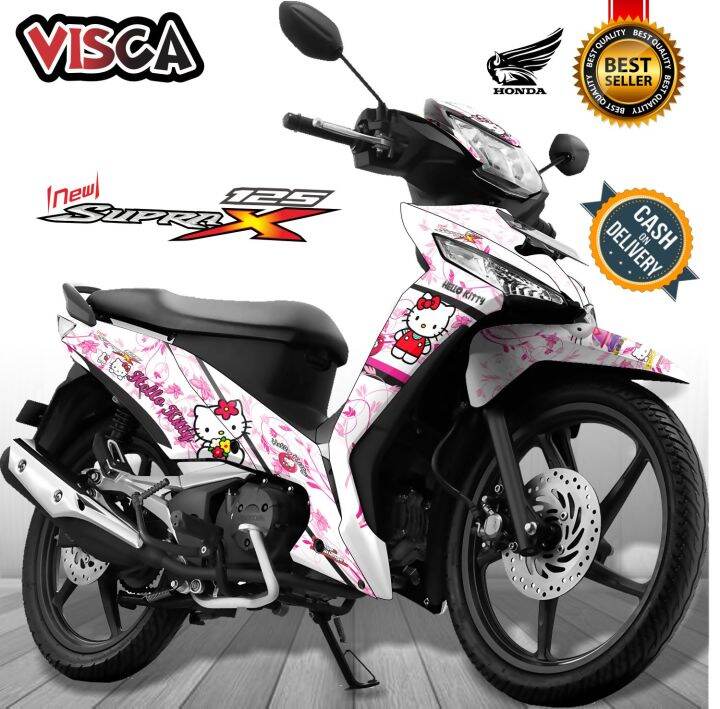 Decal Supra X 125 Fi Modif Keren Stiker Supra X 125 Fi Full Body Stiker ...