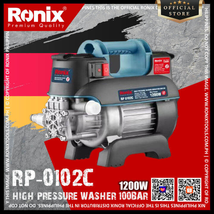 [NEW ARRIVAL] Ronix RP-0102C High Pressure Washer 100BAR Induction ...