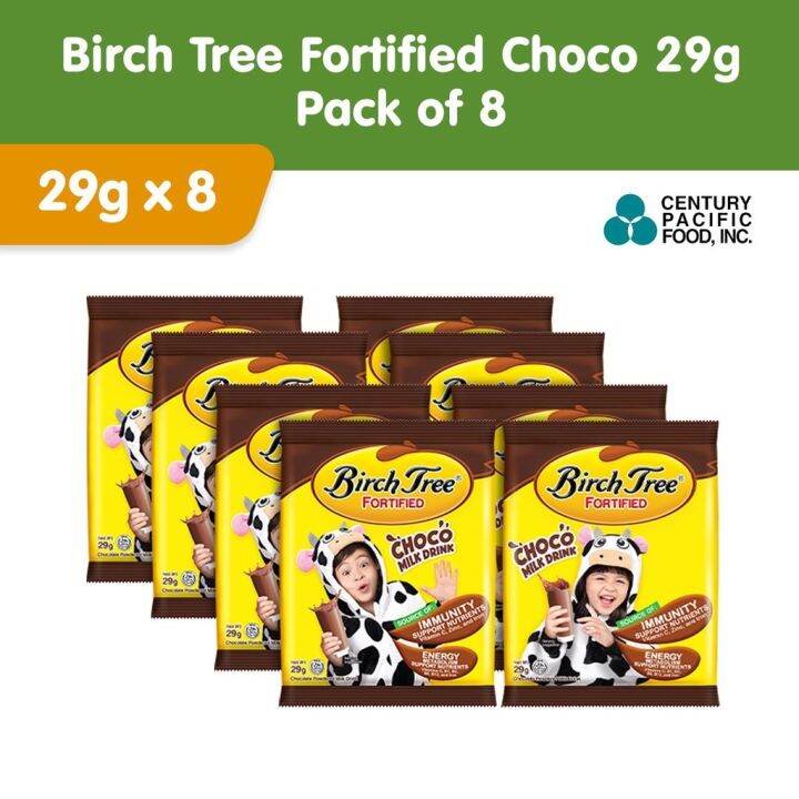 Birch Tree Fortified Choco 29g Pack of 8 | Lazada PH