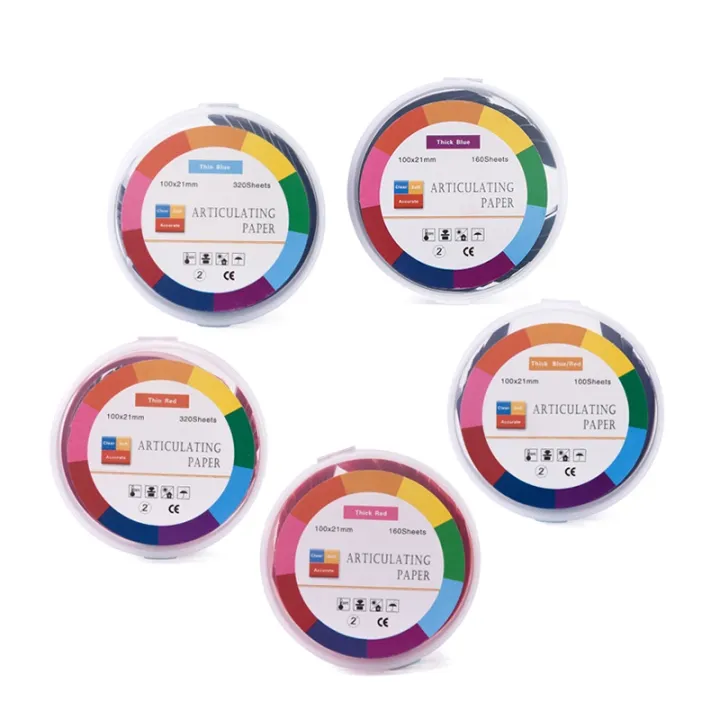 Annhua Dental Articulating Paper Full Marking Thick&Thin | Lazada PH
