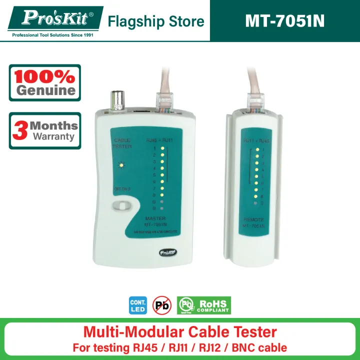 Pro'sKit MT-7051N Multi-Modular Cable Tester | Lazada