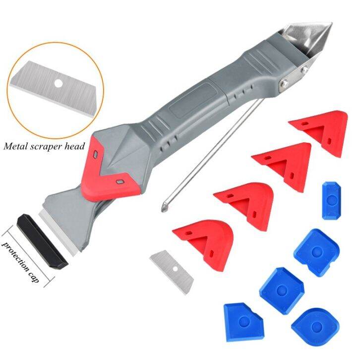 5 In1 Silicone Scraper Sealant Scraper Remove Scraper Stainless ...