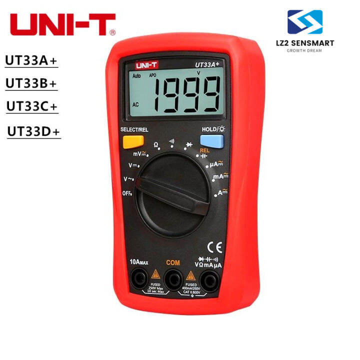 Uni-T UT33A+,UT33B+,UT33C+,UT33D+ มิเตอร์วัดไฟดิจิตอล,มัลติมิเตอร์ ...