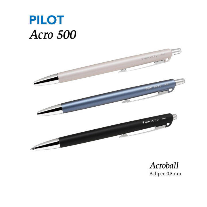 Pilot Acro 500 Ballpen Jotter Pen BAC-50EF Short Ballpen Pilot Acro 500 ...