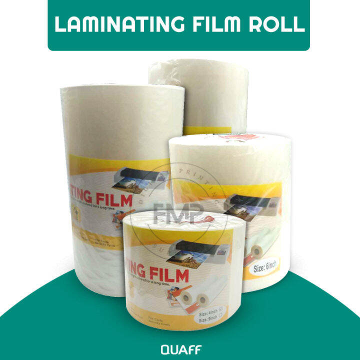FMP QUAFF Laminating Film Roll 12 inches 9 inches 6 inches 4 inches ...