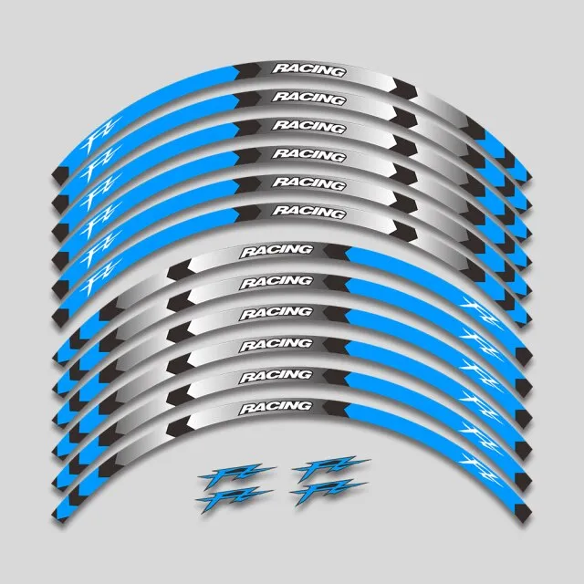 Hot Sell Edge Outer Rim Sticker Stripe Wheel Decals FIT For YAMAHA FZ1 ...