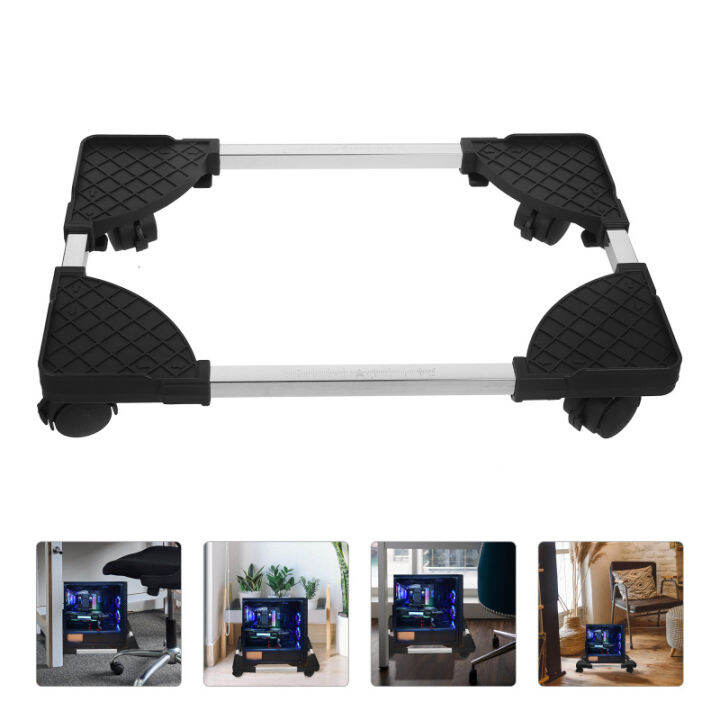 Eshopdeal【Ready Stock】 CPU Holder Computer Tower Cart Wheels Floor ...