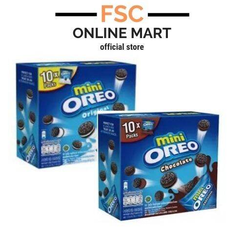 [FSC] Oreo Mini Sandwich Cookies Mini Pouch Bag 20.4gm x 10's | Lazada