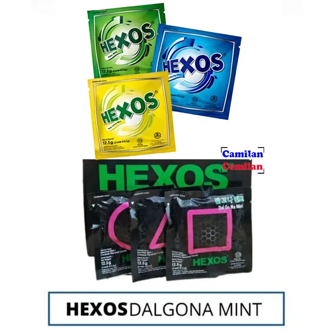 HEXOS Permen / Hexos permes sachet 12,5gr X 5butir | Lazada Indonesia