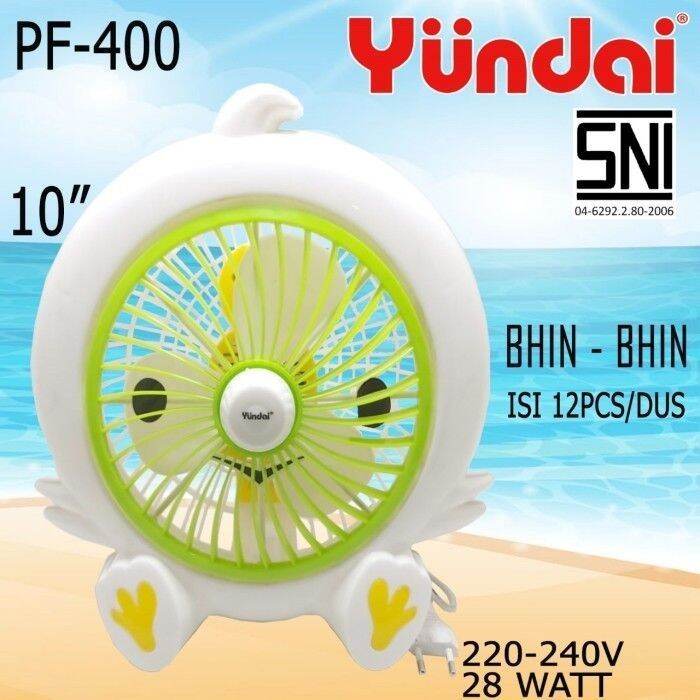 KIPAS ANGIN KARAKTER BHIN-BHIN YUNDAI PF-400 / PF400 ( 10 Inch ) | Lazada Indonesia