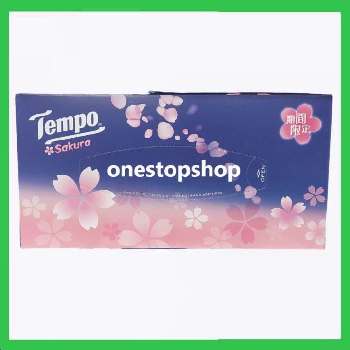 Tempo Facial Box Tissue Cherry Blossom Sakura | Lazada PH