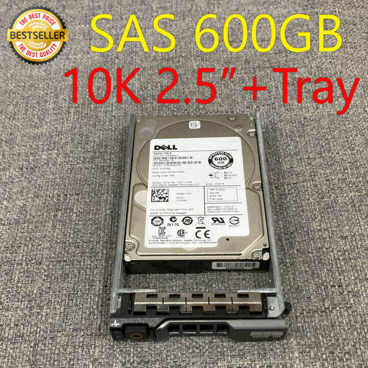 (ส่งฟรี) Dell Harddisk SAS 600GB 1.2TB 10K 2.5" พร้อม Tray 2.5" มือสองรับประกัน 3 เดือน ของใหม่ ...