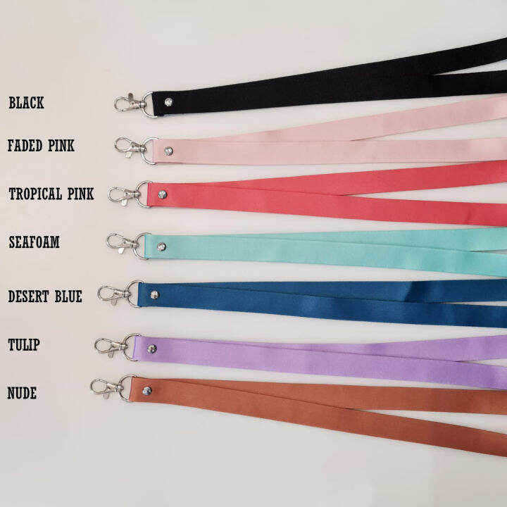 Plain Color Lanyard 20mm | Lazada