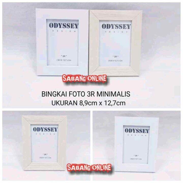 BINGKAI FOTO 3R MINIMALIS / FRAME FOTO 3R | Lazada Indonesia