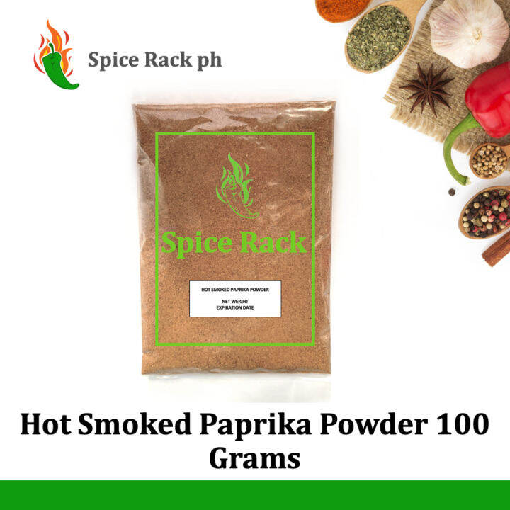 Hot Smoked Paprika Powder 100 grams | Lazada PH