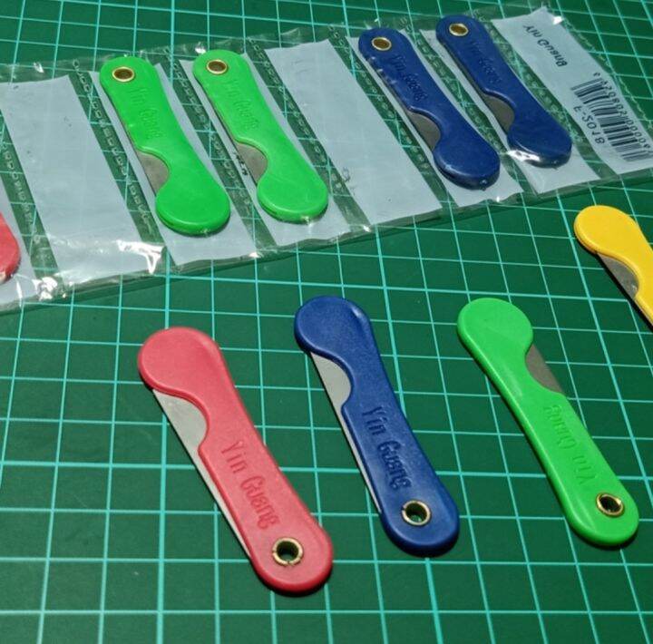 PISAU KATER SERBAGUNA / CUTTER MINI ISI 12 PCS | Lazada Indonesia