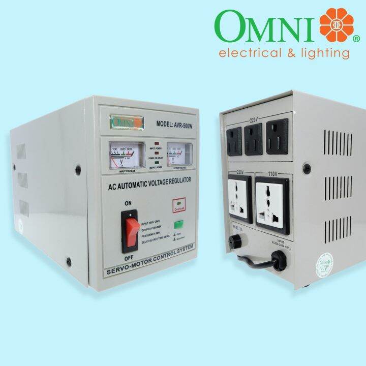 OMNI AVR AUTOMATIC VOLTAGE REGULATOR AVR-500 AVR-1000 AVR-1500 | Lazada PH