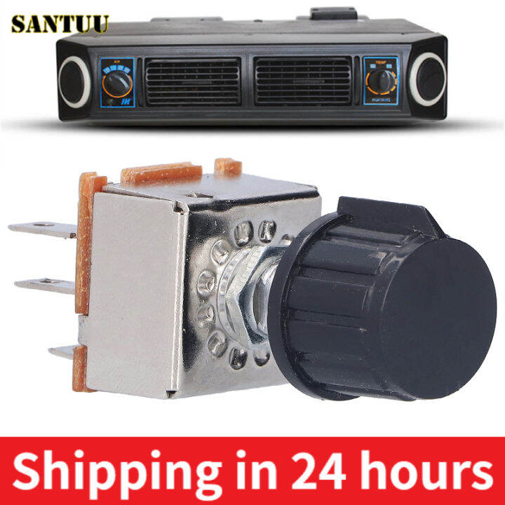 【Hot Selling】Universal Rotary AC AIR Conditioning 4 Speed Blower Switch ...