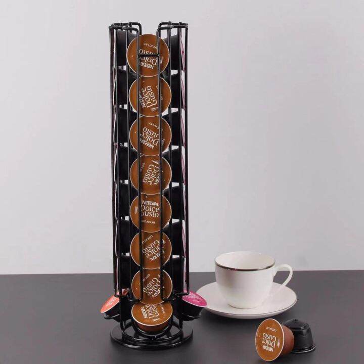 Buy nowஐ New Metal Coffee Pod Holder 32 Cups Plated Stand Coffee ...