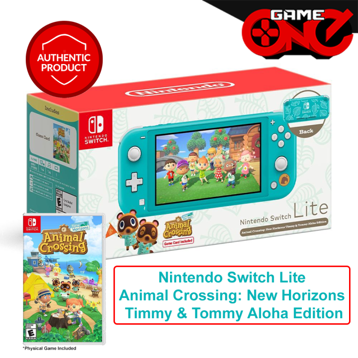 Nintendo Switch Lite Animal Crossing New Horizons Bundle - Timmy ...