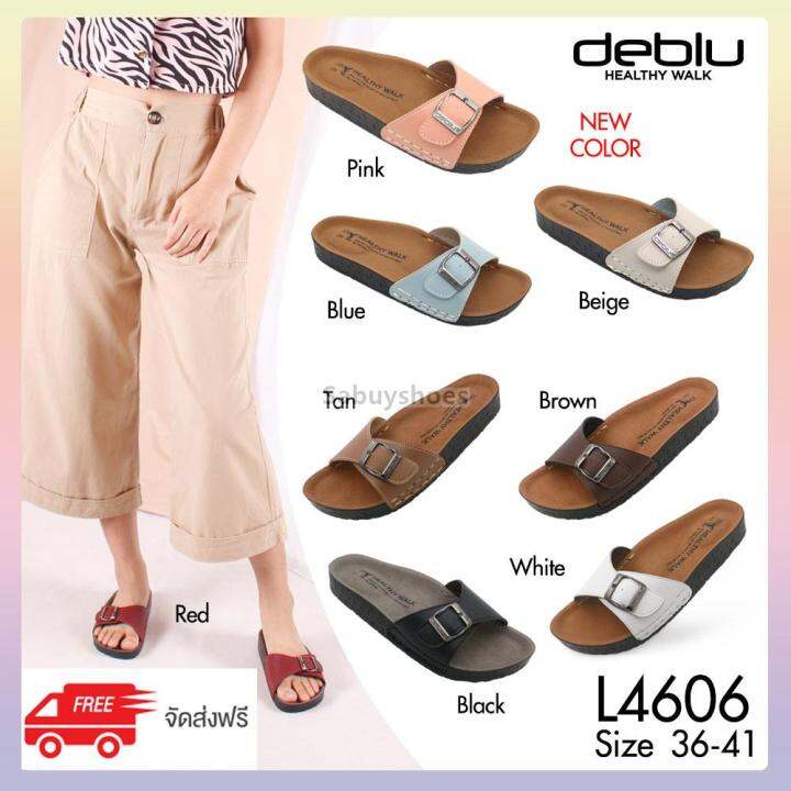 รองเท้าแตะเพื่อสุขภาพ DEBLU เดอบลู รุ่น L4606 | Lazada.co.th