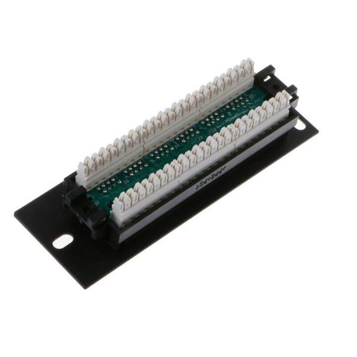 6 Port CAT5 CAT5E Patch Panel RJ45 Networking Wall Mount Rack Mount ...