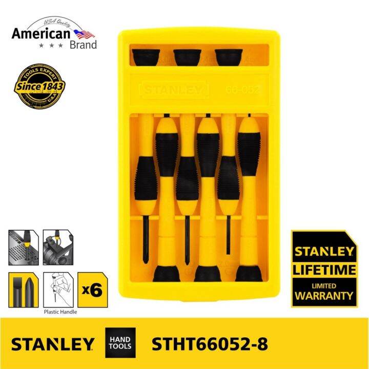 Stanley STSTHT660528 Screwdriver Set Precision 6-PC | Lazada PH