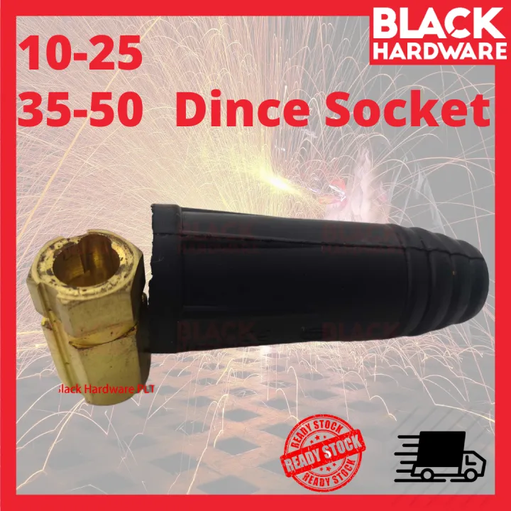 Black Hardware TIG MIG Welding Machine Cable Wire Dinse Dince Panel ...