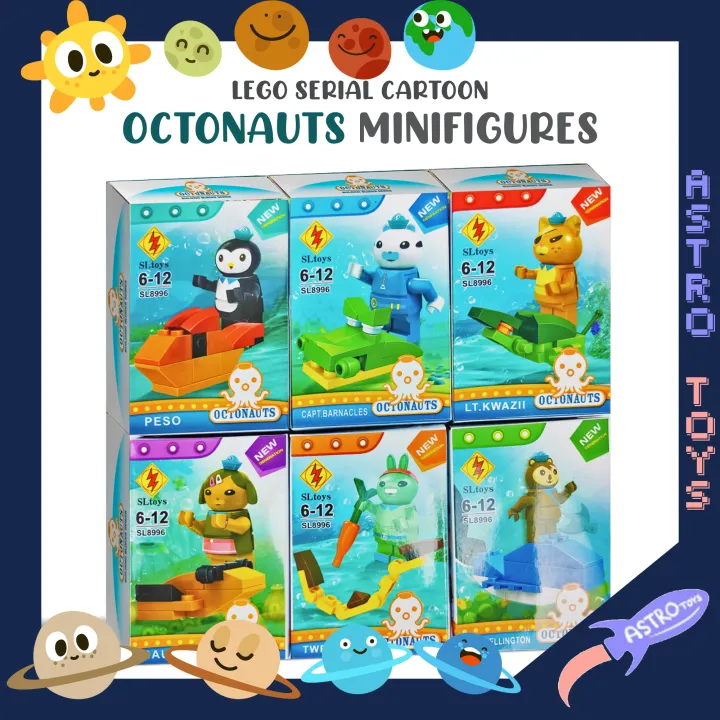 Lego Octonauts Robocal Poli Seri Kartun Fullset Lengkap | Lazada Indonesia